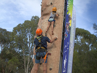 Scouts-climbing-wall | Kidsfest Shellharbour